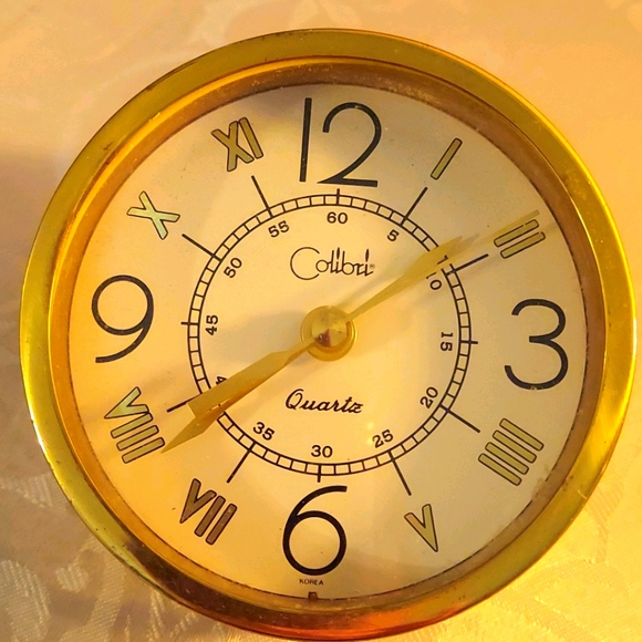 Colibri | Accents | Vintage Desk Clock | Poshmark